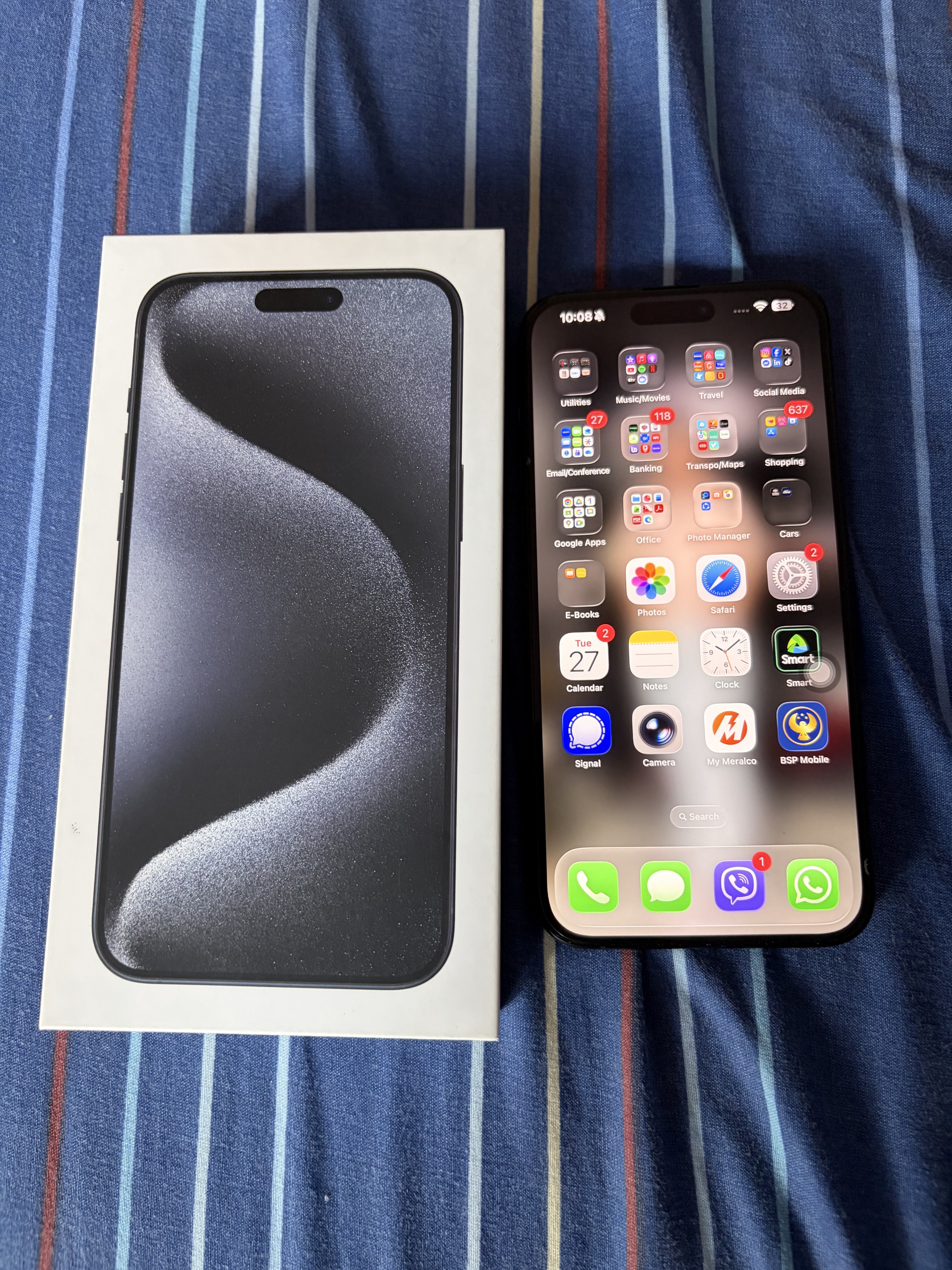 iPhone 15 Pro Max 256GB Factory unlocked, Mobile Phones & Gadgets ...