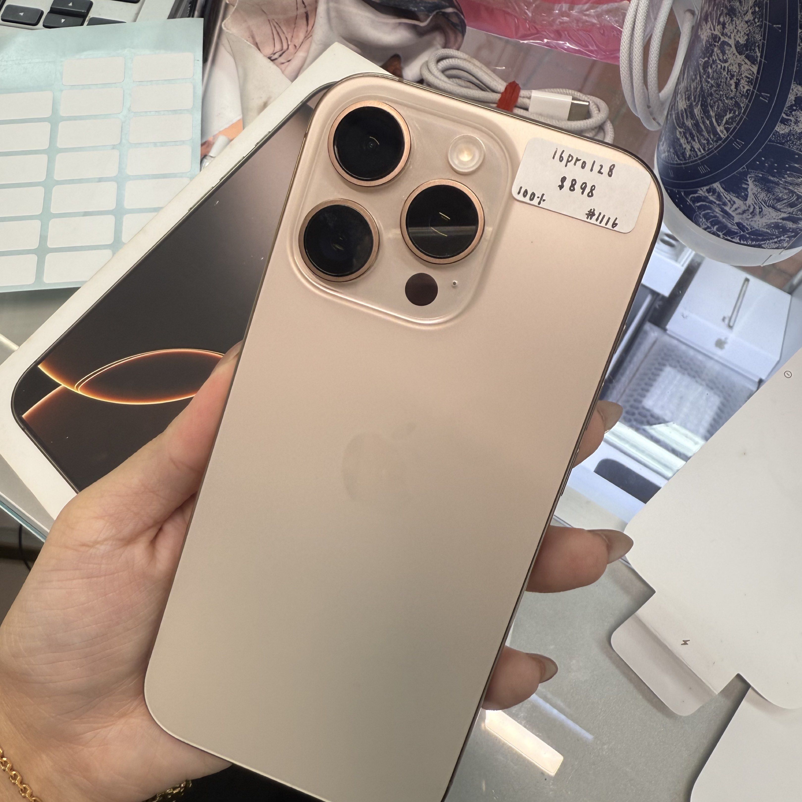 iPhone 16 Pro 128GB Desert Titanium, Mobile Phones & Gadgets, Mobile ...