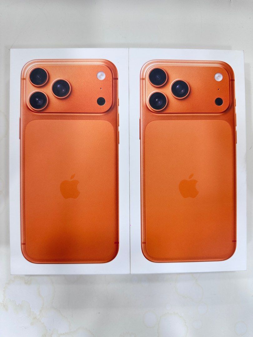 iPhone 17 Pro Max Cosmic Orange 256GB, Mobile Phones & Gadgets, Mobile ...