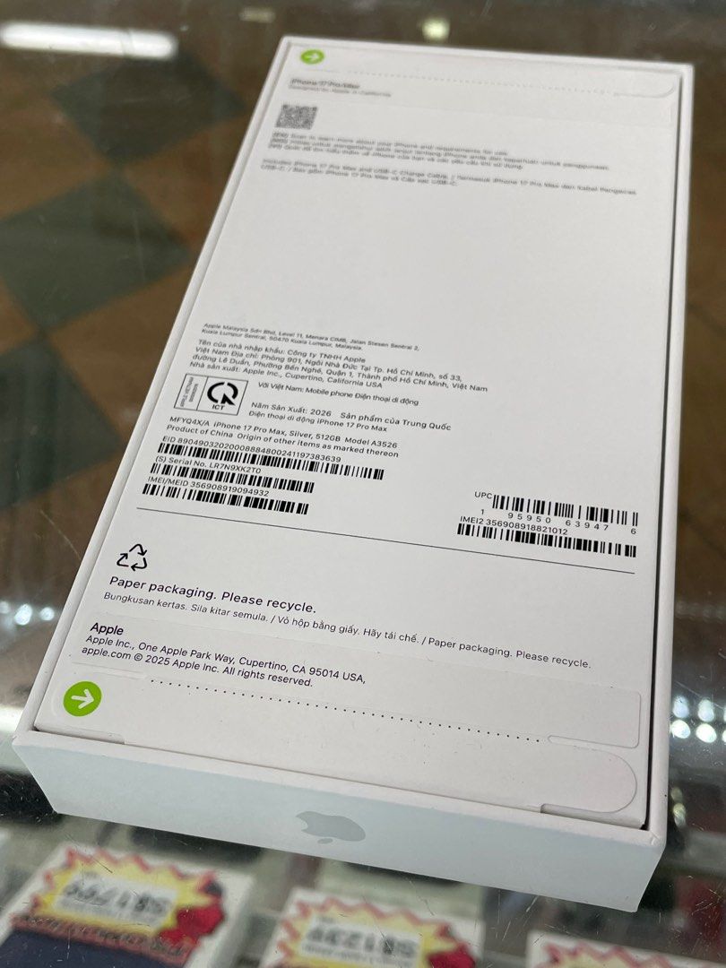 iPhone 17 Pro Max Silver 512GB, Mobile Phones & Gadgets, Mobile Phones ...