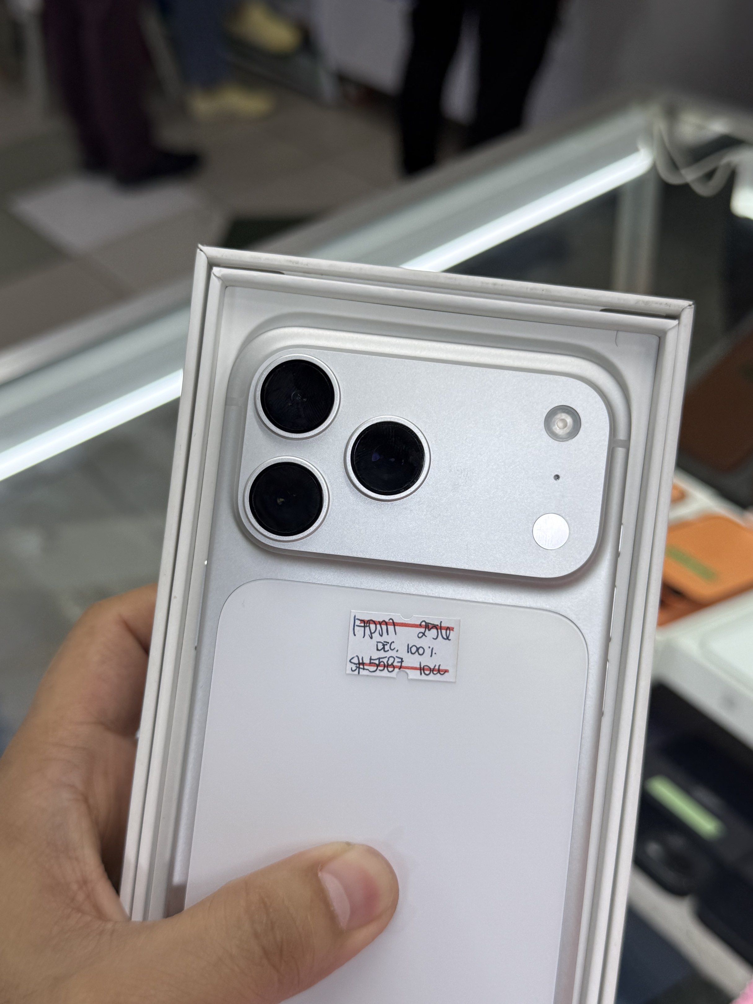 iPhone 17 Promax 256GB 100%BH Openline NTC Approved 100%smooth No ...