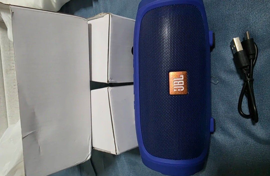 JBL Charge 3 Bluetooth Speaker - Blue, Audio, Soundbars, Speakers ...