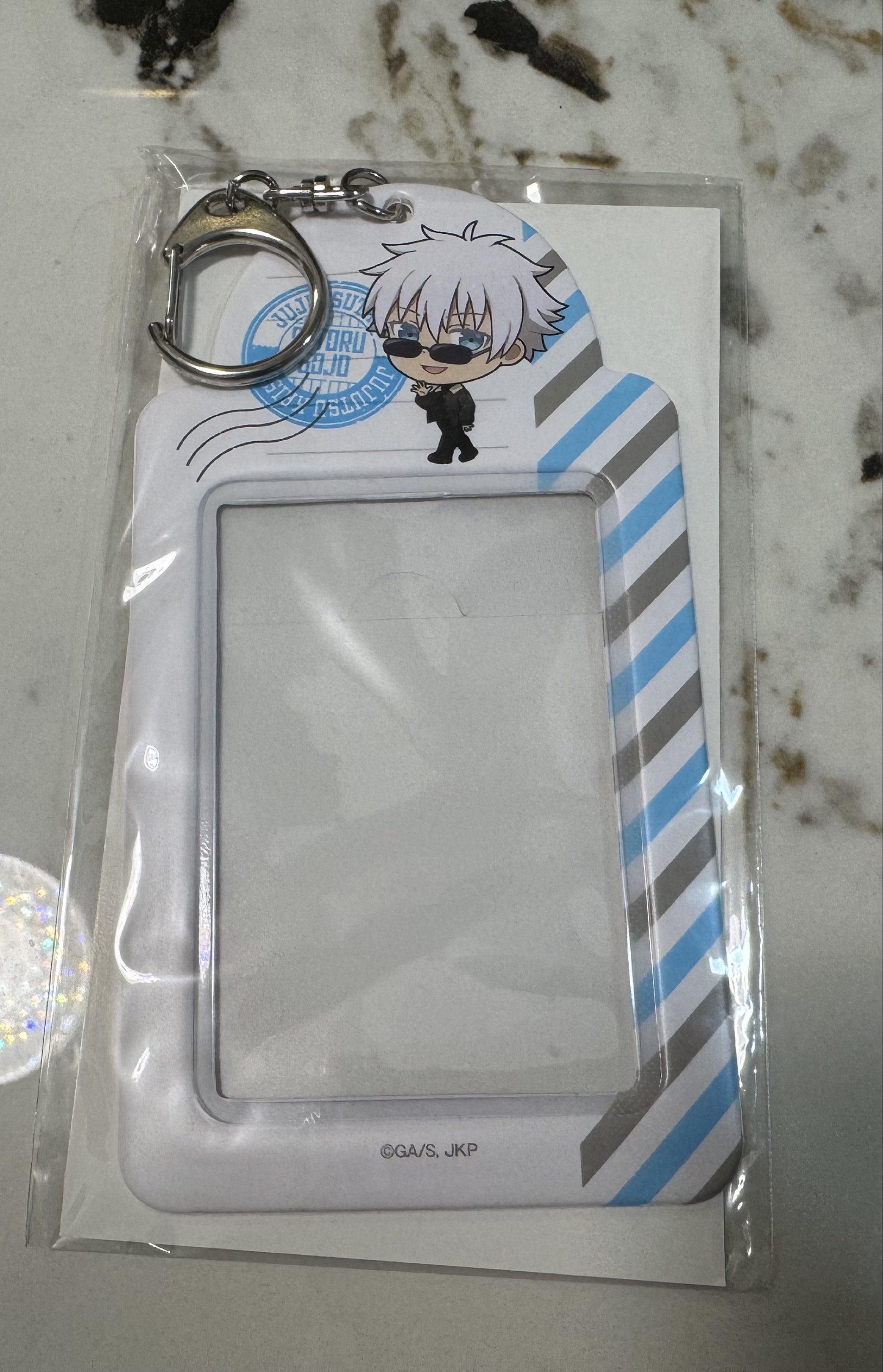 JJK Jujutsu Kaisen Gojo Satoru ID Card Holder, Hobbies & Toys ...