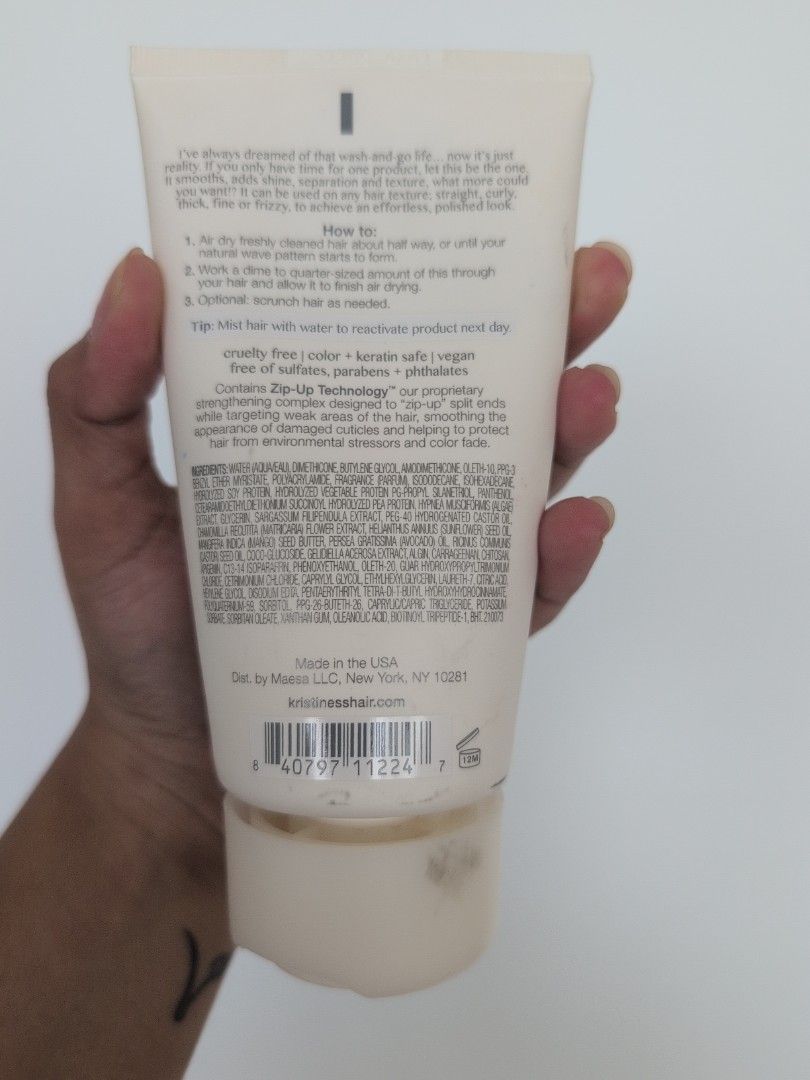 Kristin Ess Weightless Shine Air Dry Creme, Beauty & Personal Care ...