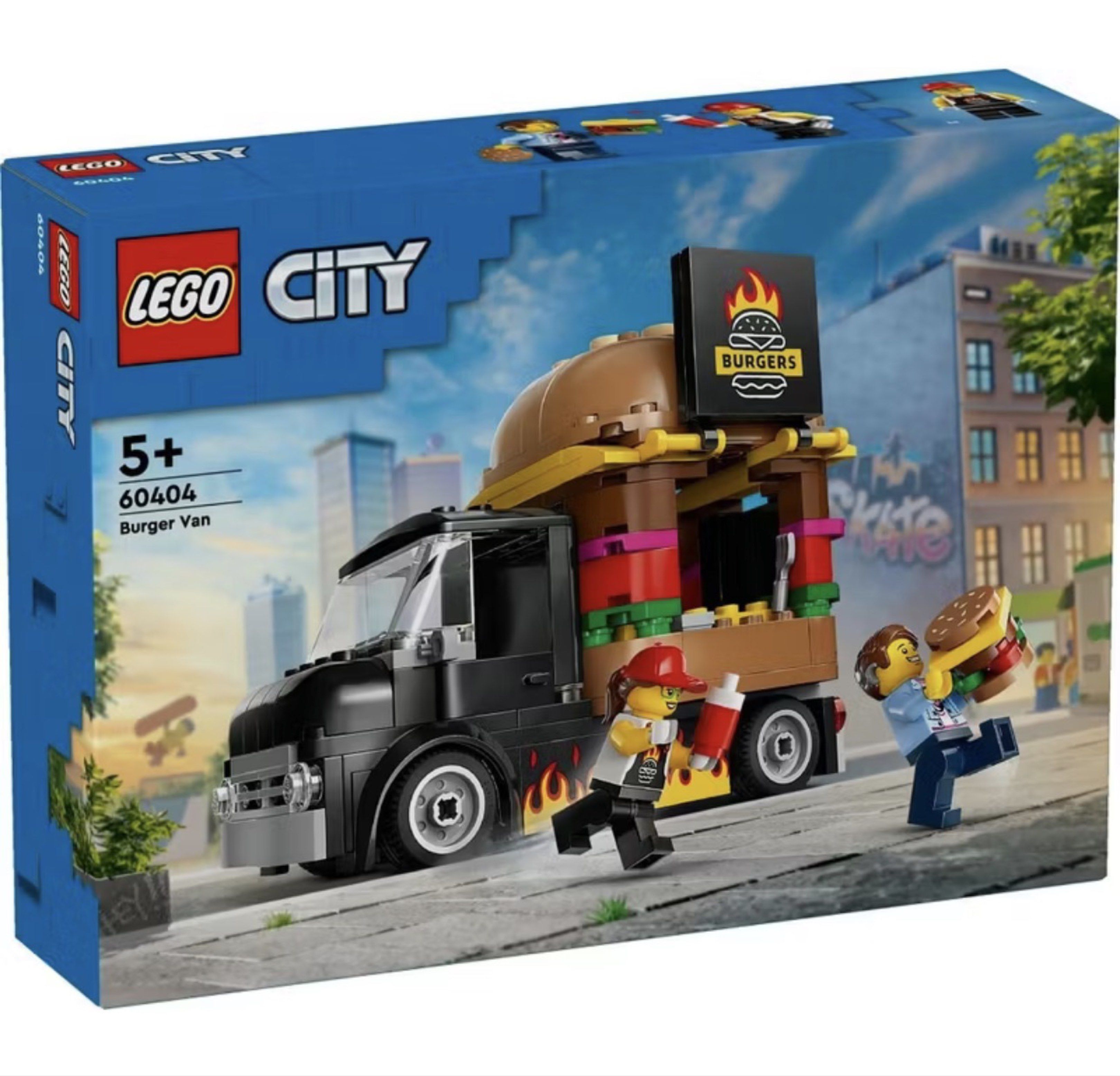 LEGO City 60404 Burger Van Set, Hobbies & Toys, Toys & Games on Carousell