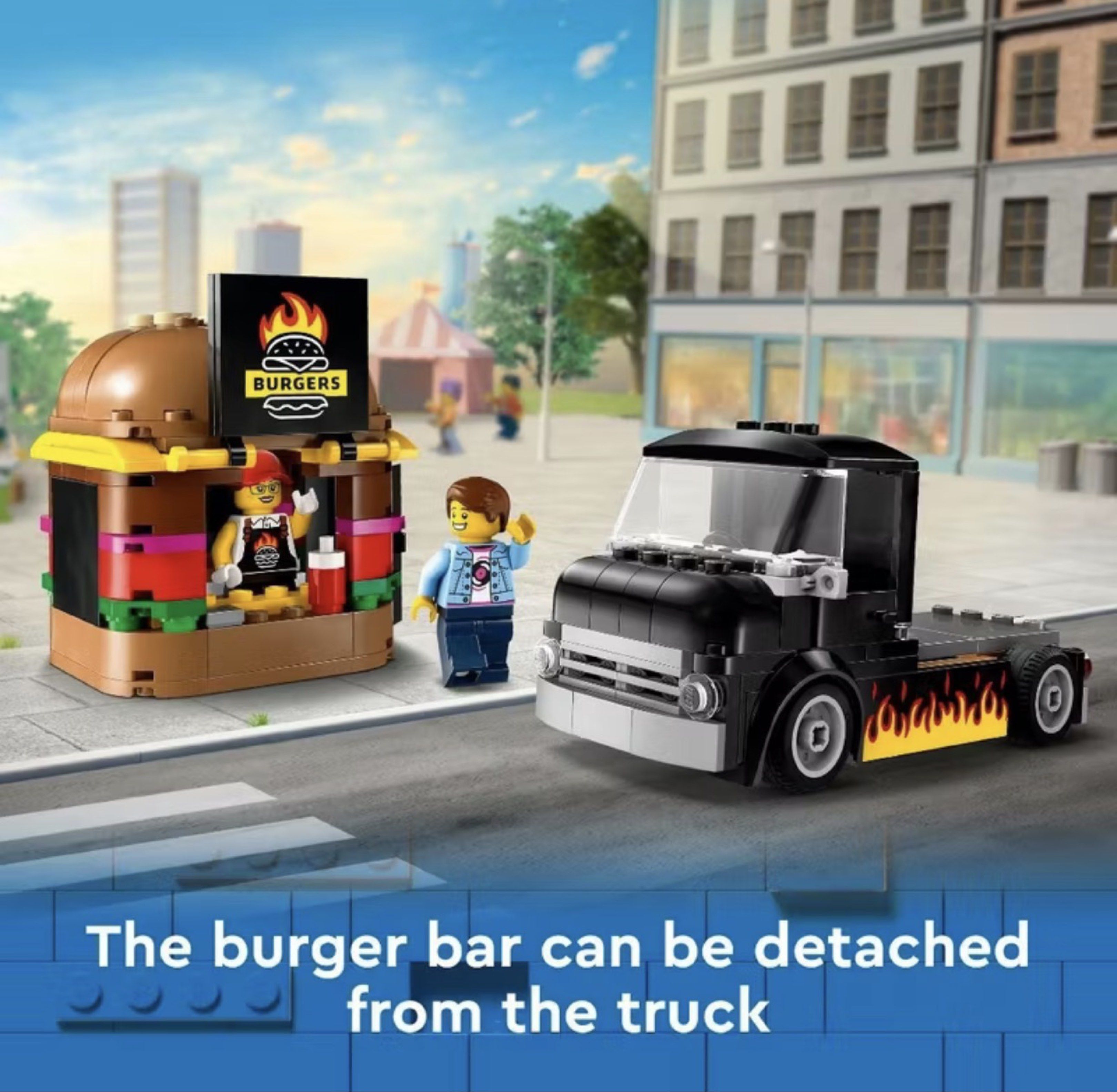 LEGO City 60404 Burger Van Set, Hobbies & Toys, Toys & Games on Carousell