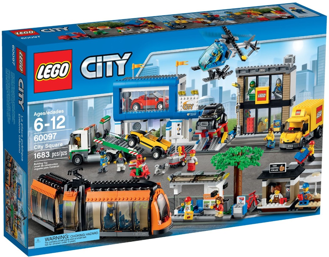 LEGO City Square 60097 Building Set, Hobbies & Toys, Toys & Games on ...