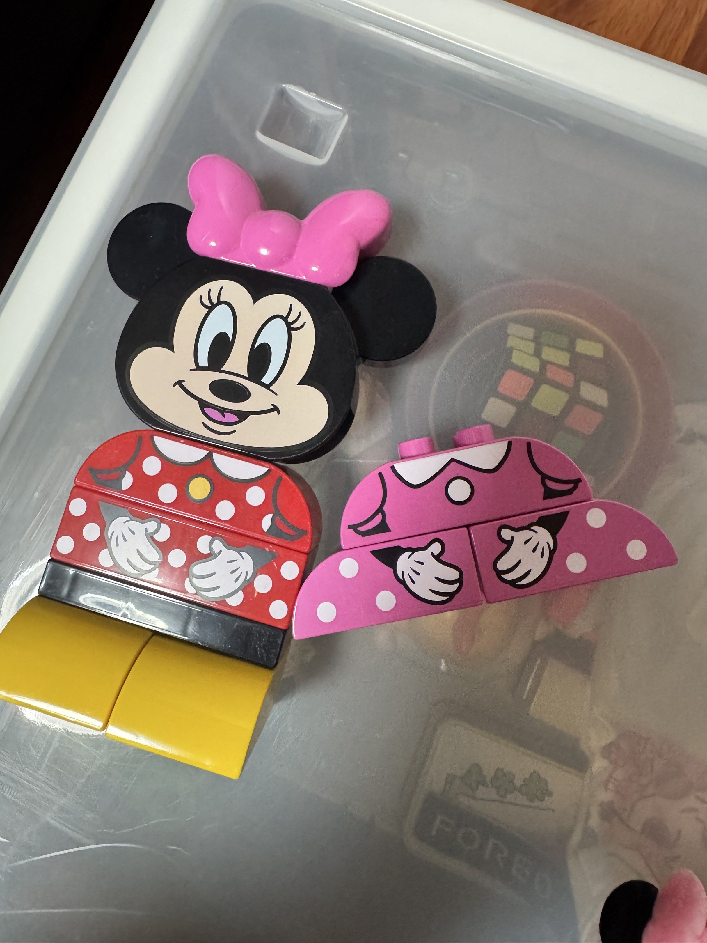 LEGO Duplo Minnie Mouse 玩具, 兒童＆孕婦用品, 嬰兒玩具 - Carousell