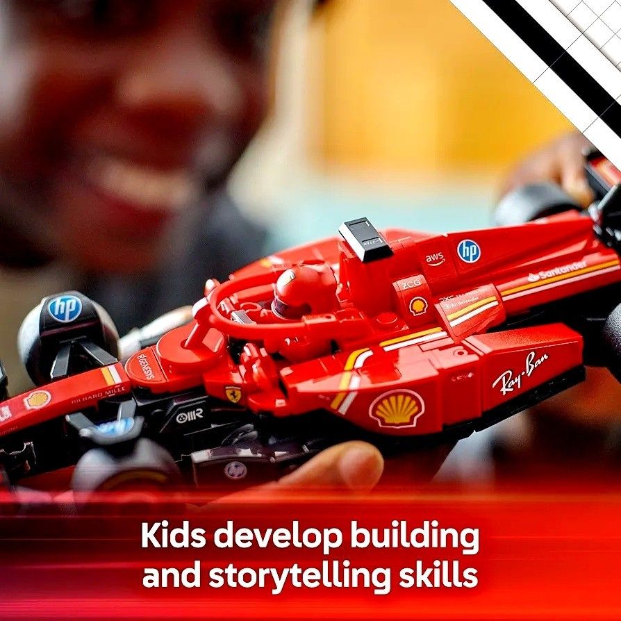 Lego Formula 1 Speed Champions 77242 Ferrari SF-24 F1 Race Car ...