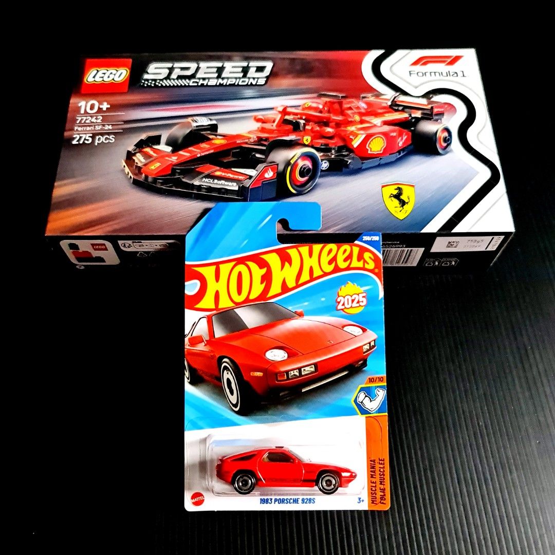 Lego Formula 1 Speed Champions 77242 Ferrari SF-24 F1 Race Car ...