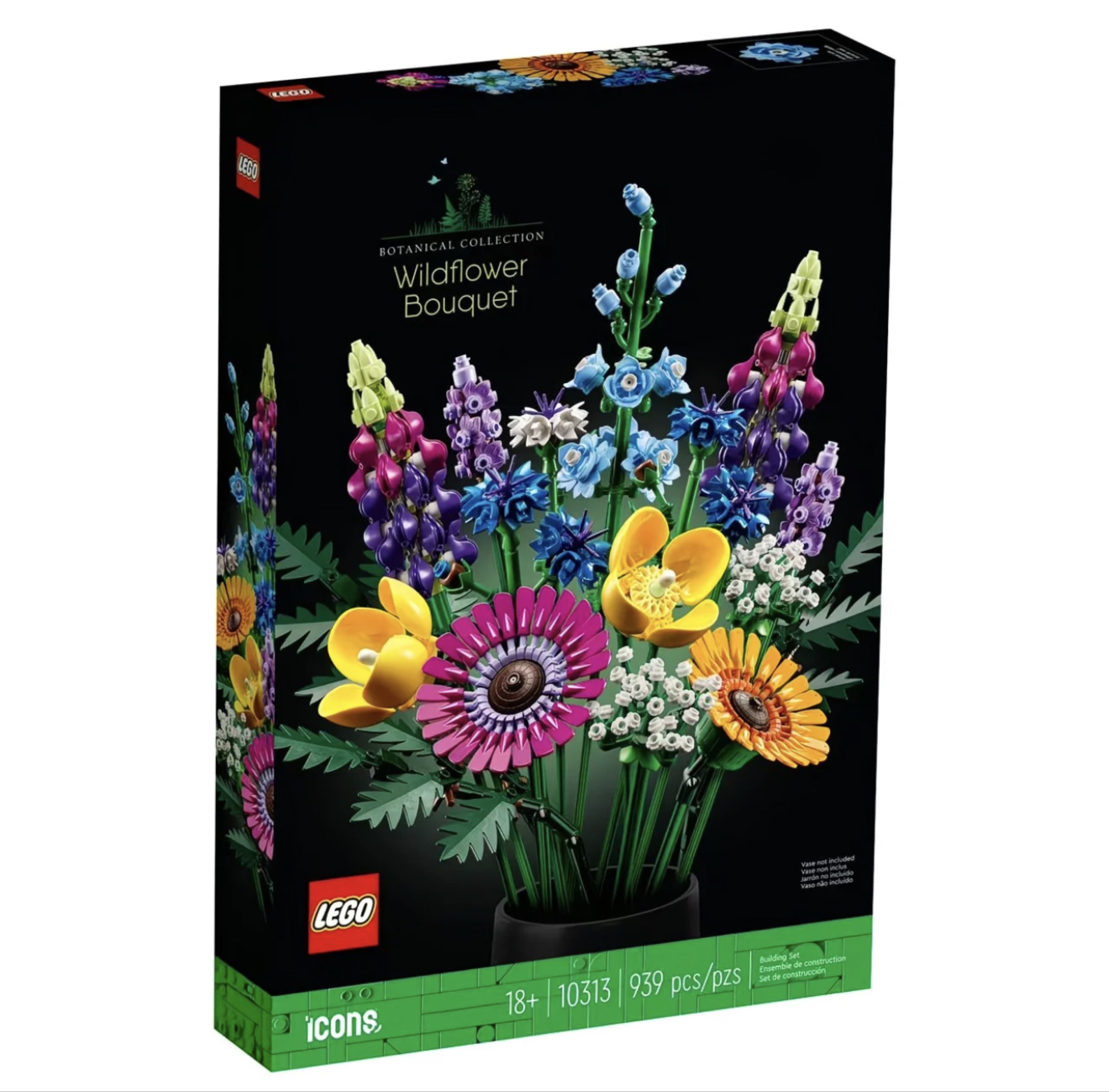 LEGO Icons Botanical Collection Wildflower Bouquet 10313, Hobbies ...