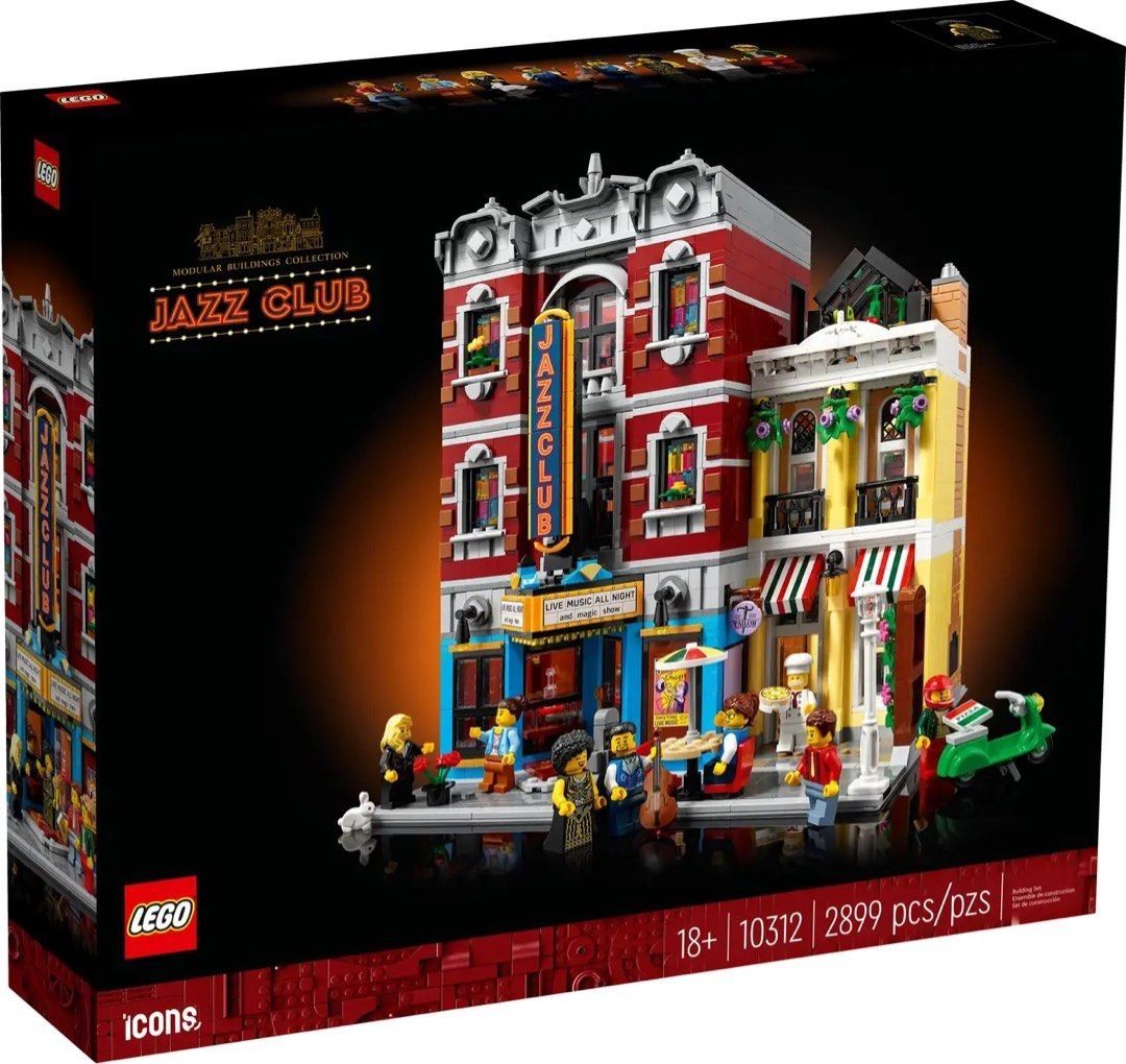 LEGO Icons Jazz Club 10312, Hobbies & Toys, Toys & Games on Carousell