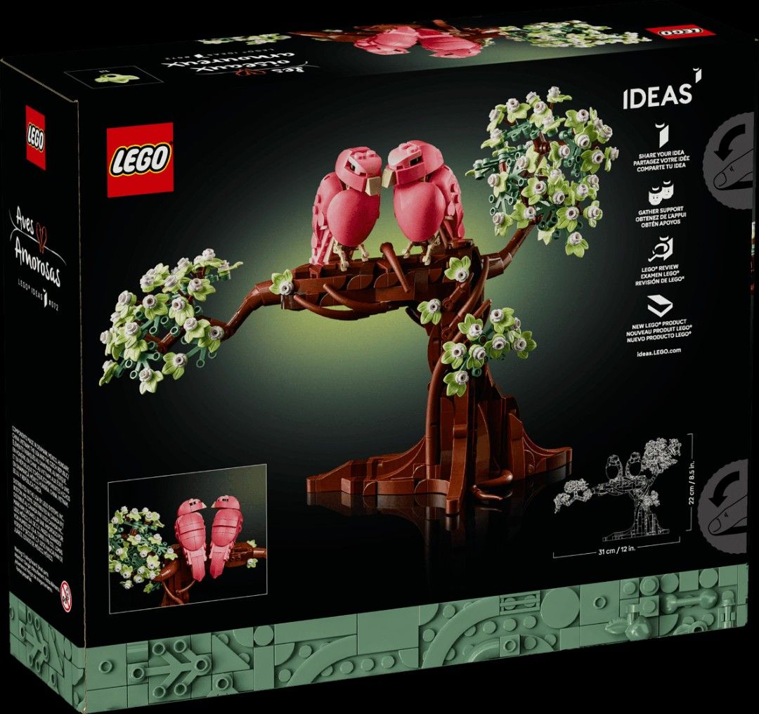 LEGO Ideas Love Birds Set #21305, Hobbies & Toys, Toys & Games on Carousell