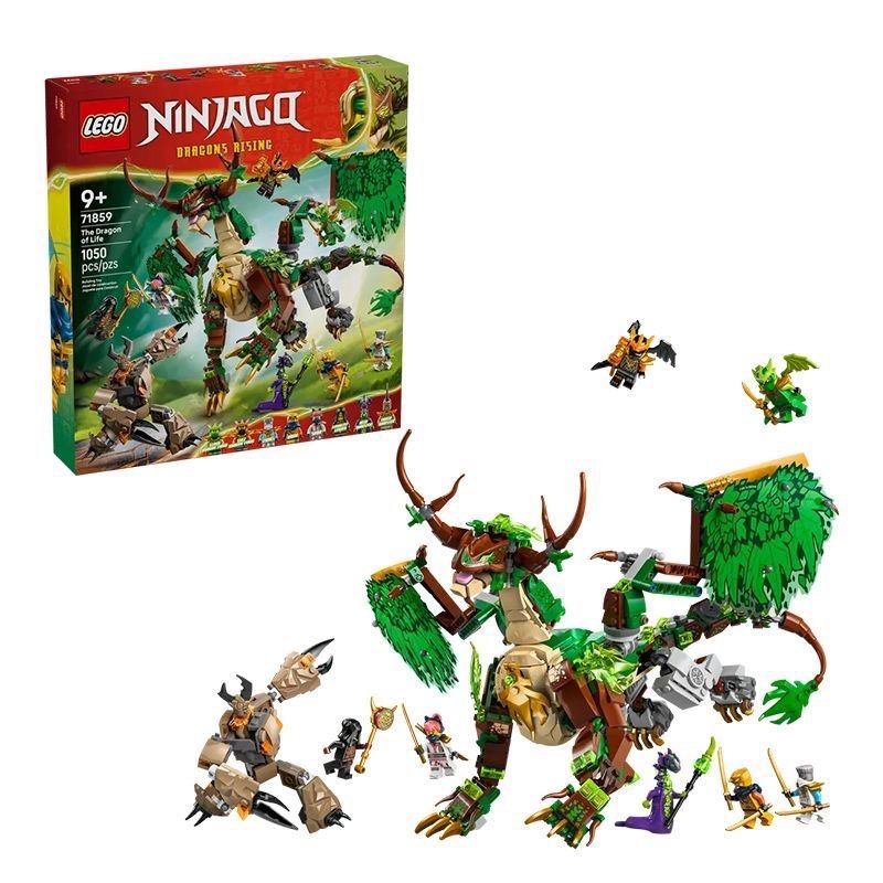 LEGO Ninjago Dragons Rising The Dragon of Life 71859, Hobbies & Toys ...