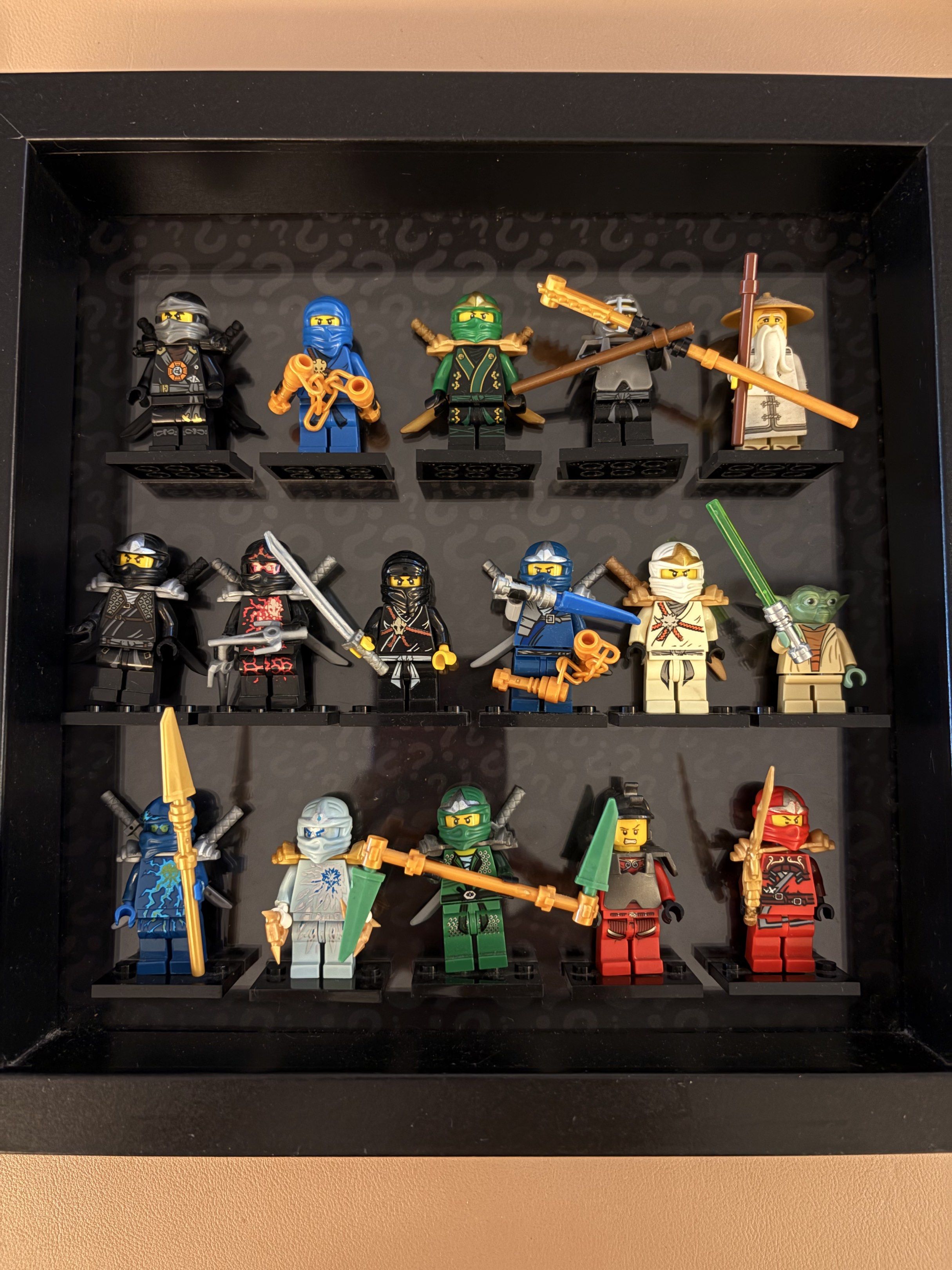LEGO Ninjago Minifigure Display Frame, Hobbies & Toys, Toys & Games on ...