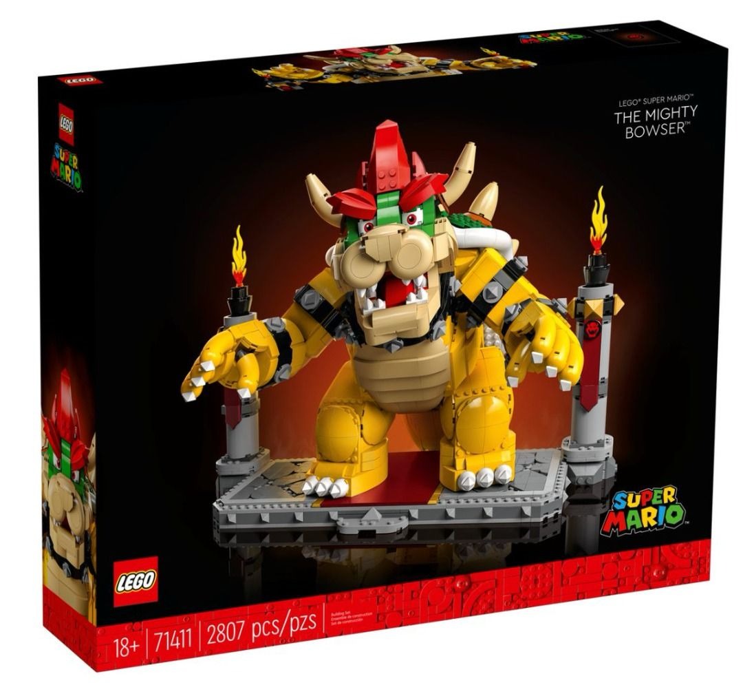 LEGO Super Mario The Mighty Bowser 71411, Hobbies & Toys, Toys & Games ...