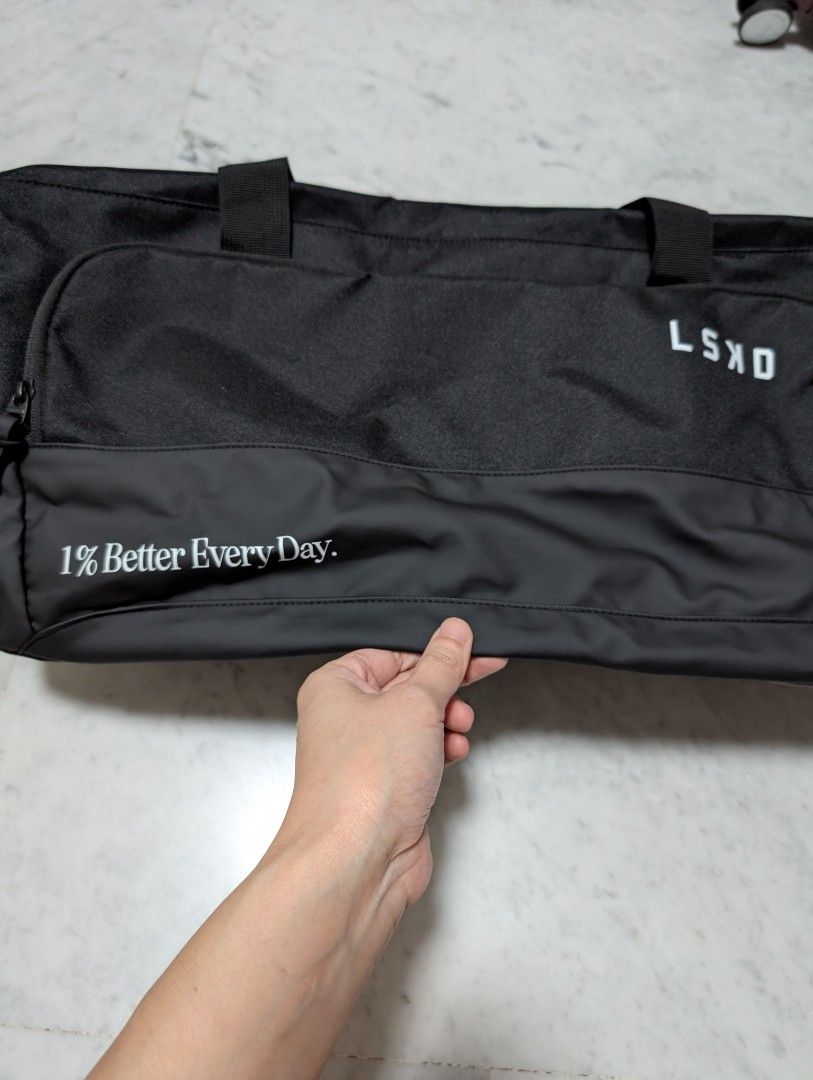 LKSD Lululemon Black Gym Bag Duffel, Men's Fashion, Bags, Backpacks on ...