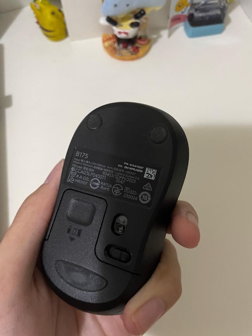 Logitech B175 Wireless Mouse - Black, Video Gaming, Gaming Accessories ...