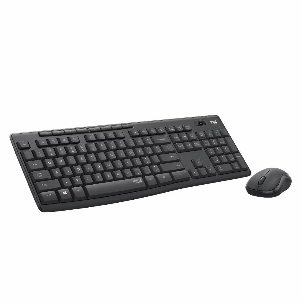 Logitech MK295 Silent Wireless Keyboard and Mouse Combo, Long Lasting ...
