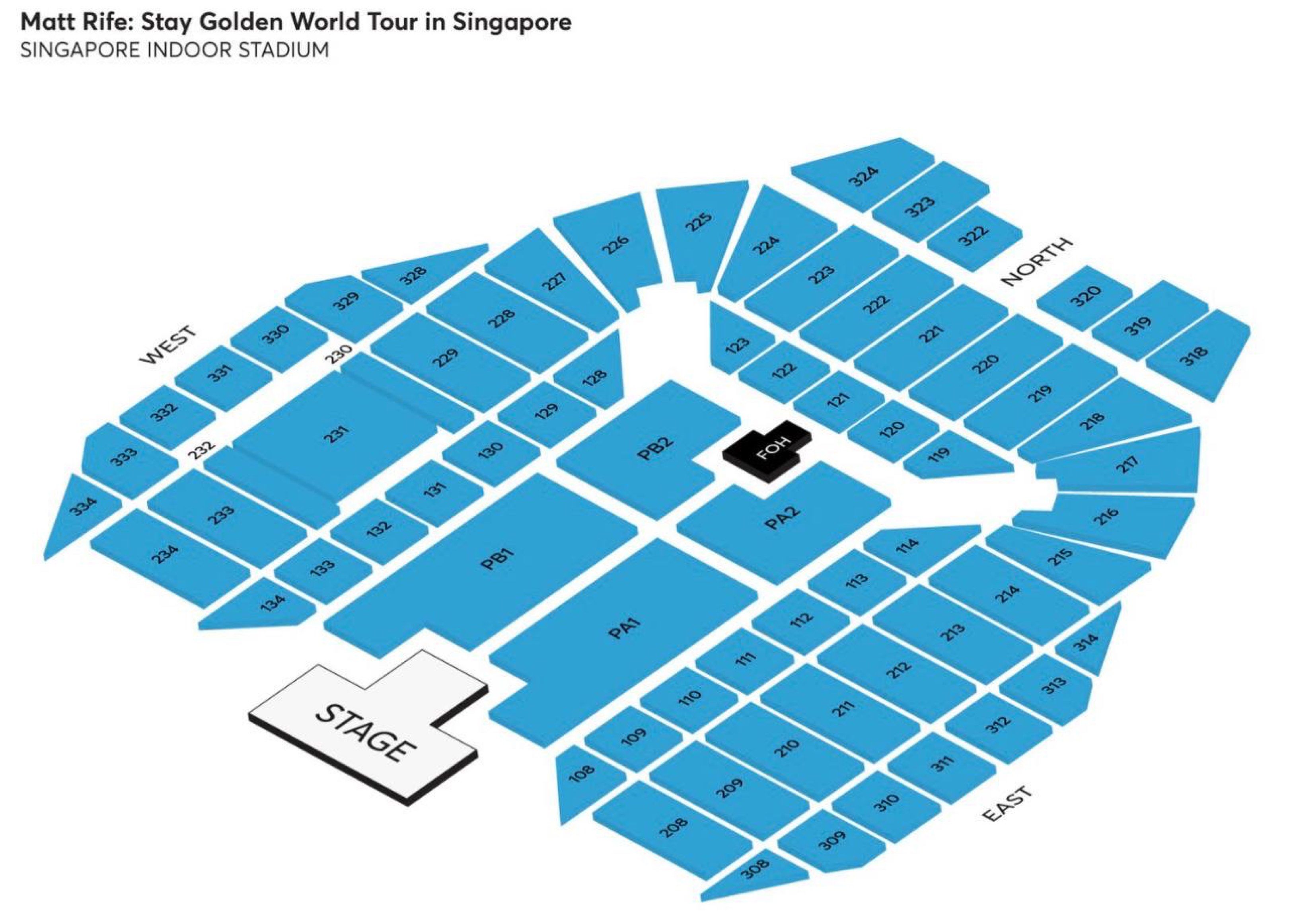 Matt Rife: Stay Golden World Tour - Singapore Indoor Stadium, Tickets ...