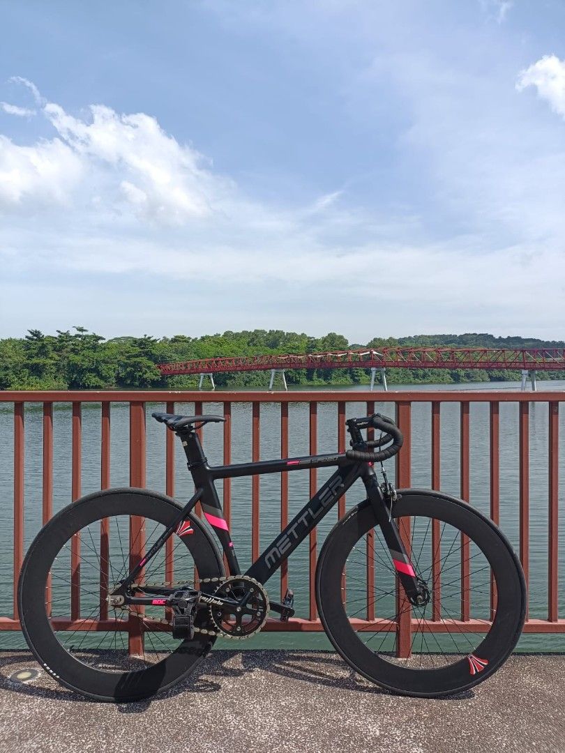 METTLER Fixed Gear Bike - Black, Sports Equipment, Bicycles & Parts ...