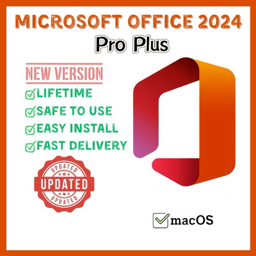 Microsoft Office Pro Plus 2024 with Installation Tutorial (macOS ...