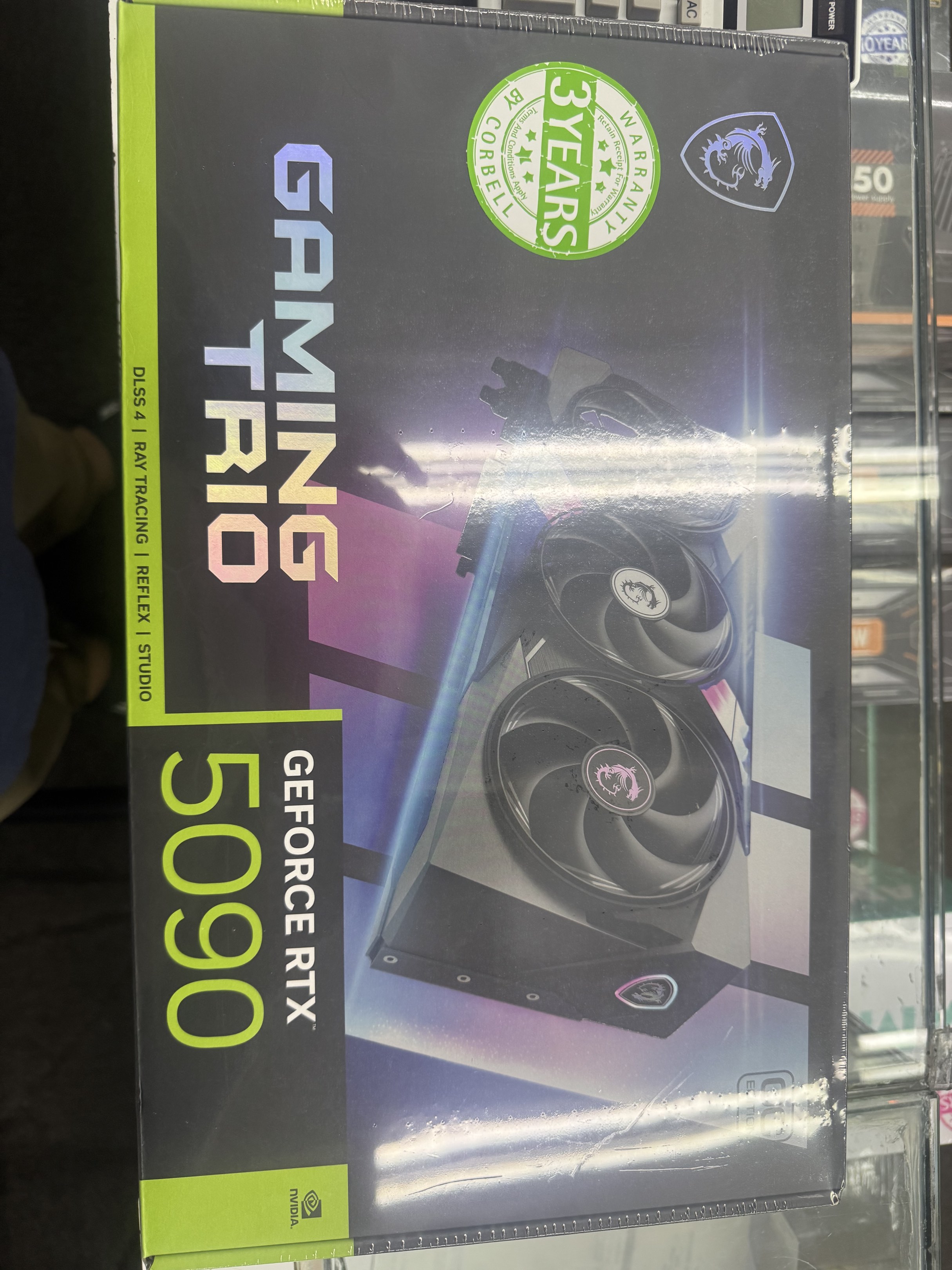 MSI GeForce RTX 5090 Gaming Trio Graphics Card, Computers & Tech, Parts ...