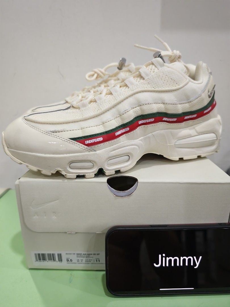 Nike Air Max 95 Undefeated sail, Men's Fashion, Footwear, Sneakers on ...