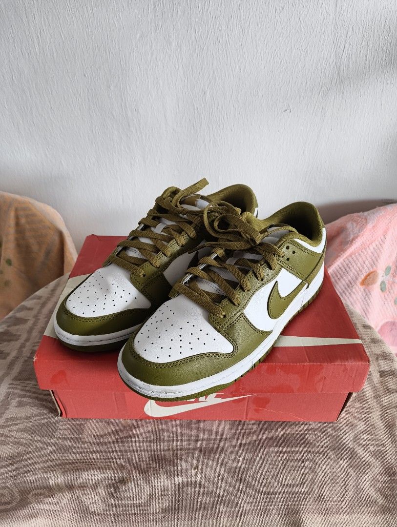 Nike Dunk Low Retro - Olive Green, Men's Fashion, Footwear, Sneakers on ...