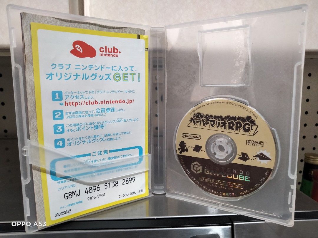 Nintendo GameCube Paper Mario RPG, Video Gaming, Video Games, Nintendo ...