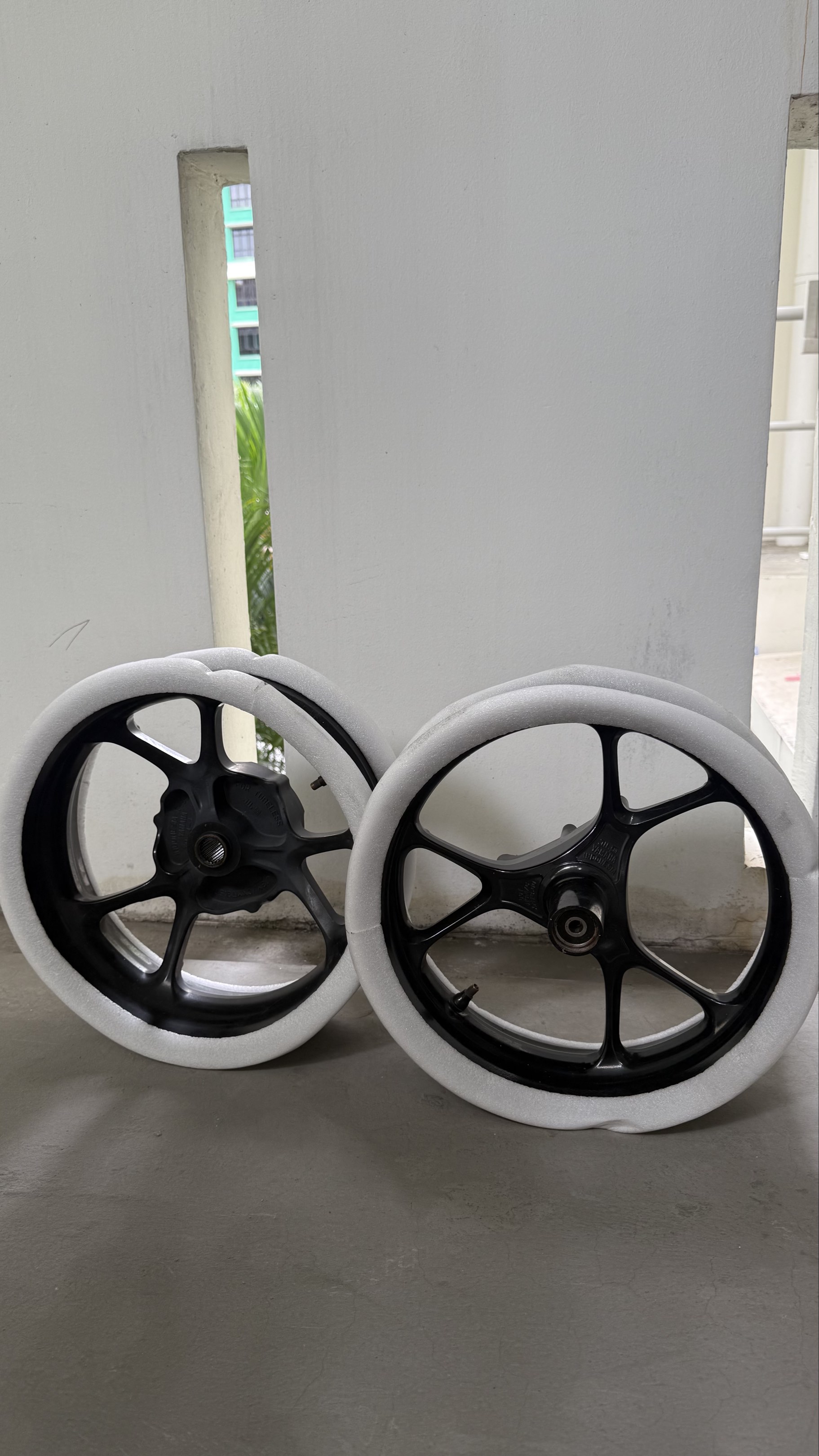Nmax Stock Rim, Motorcycles, Motorcycle Accessories on Carousell