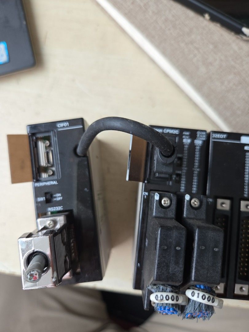 Omron plc cpm2c with extension and interface unit, TV & Home Appliances ...