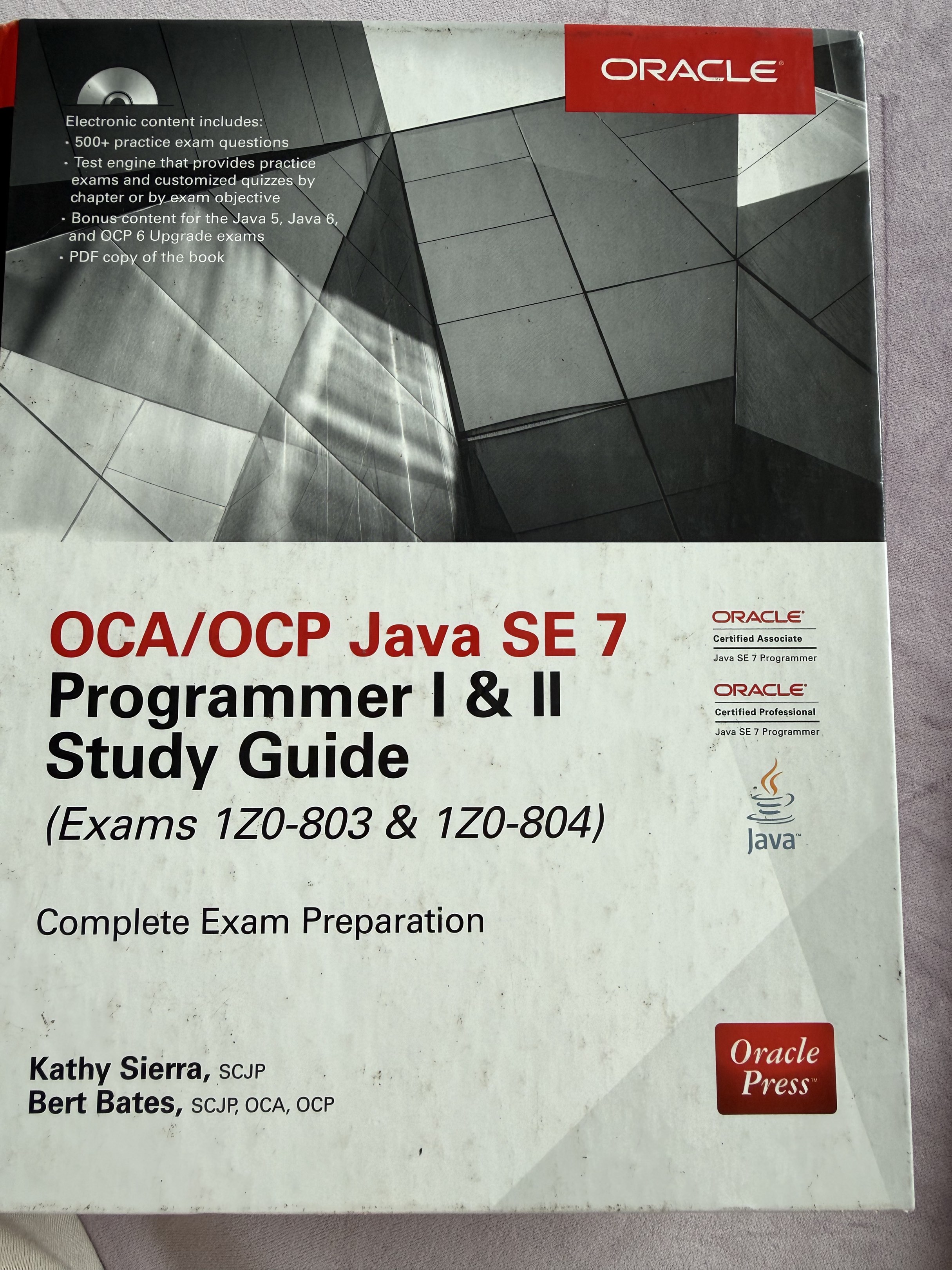 Oracle OCA/OCP Java SE 7 Programmer I & II Study Guide, Hobbies & Toys ...