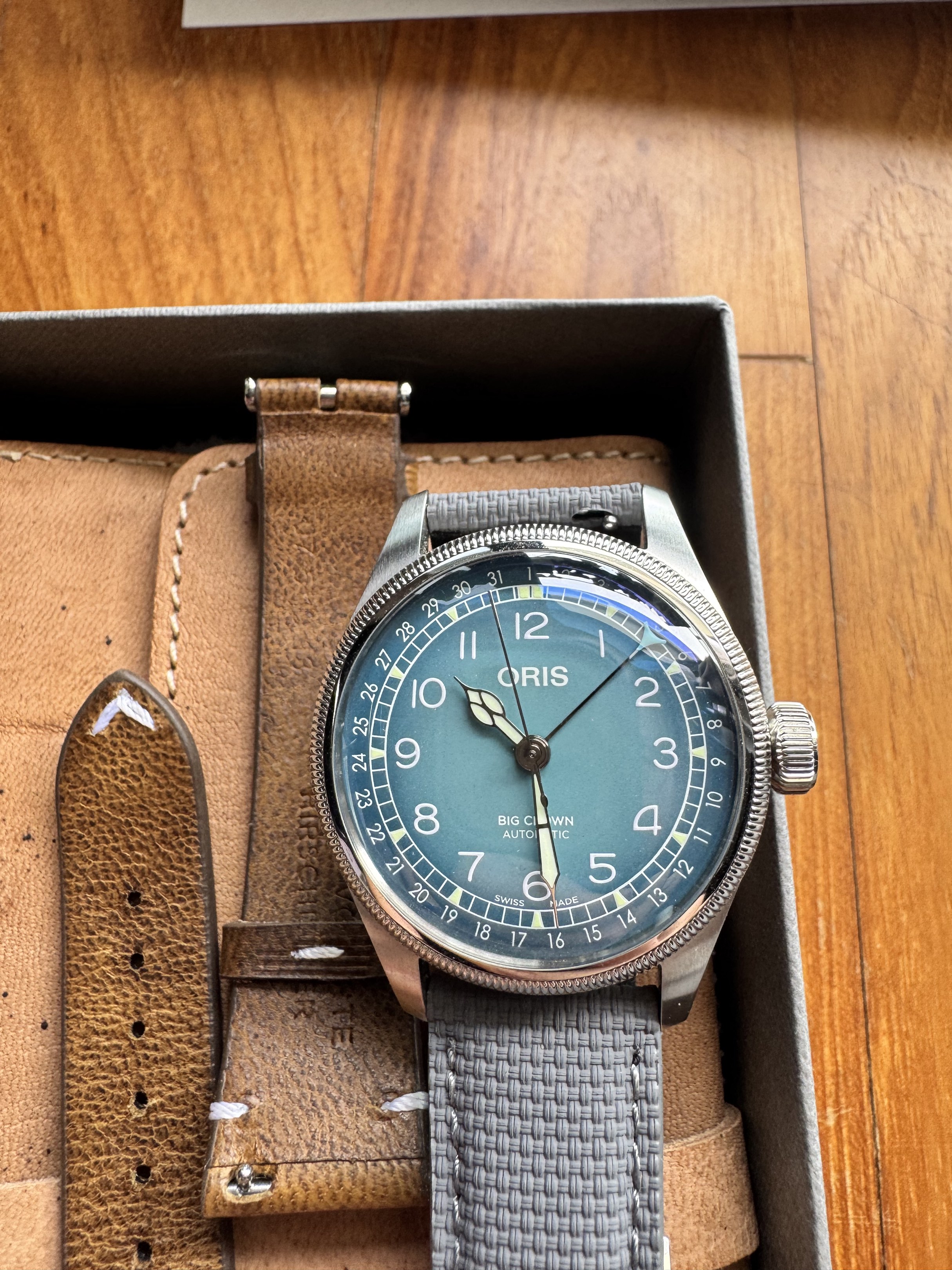 Oris X Cervo Volante Big Crown Pointer Date, Luxury, Watches on Carousell