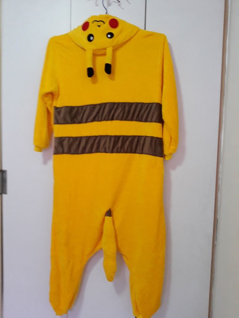Pikachu Onesie, Men's Fashion, Coats, Jackets and Outerwear on Carousell