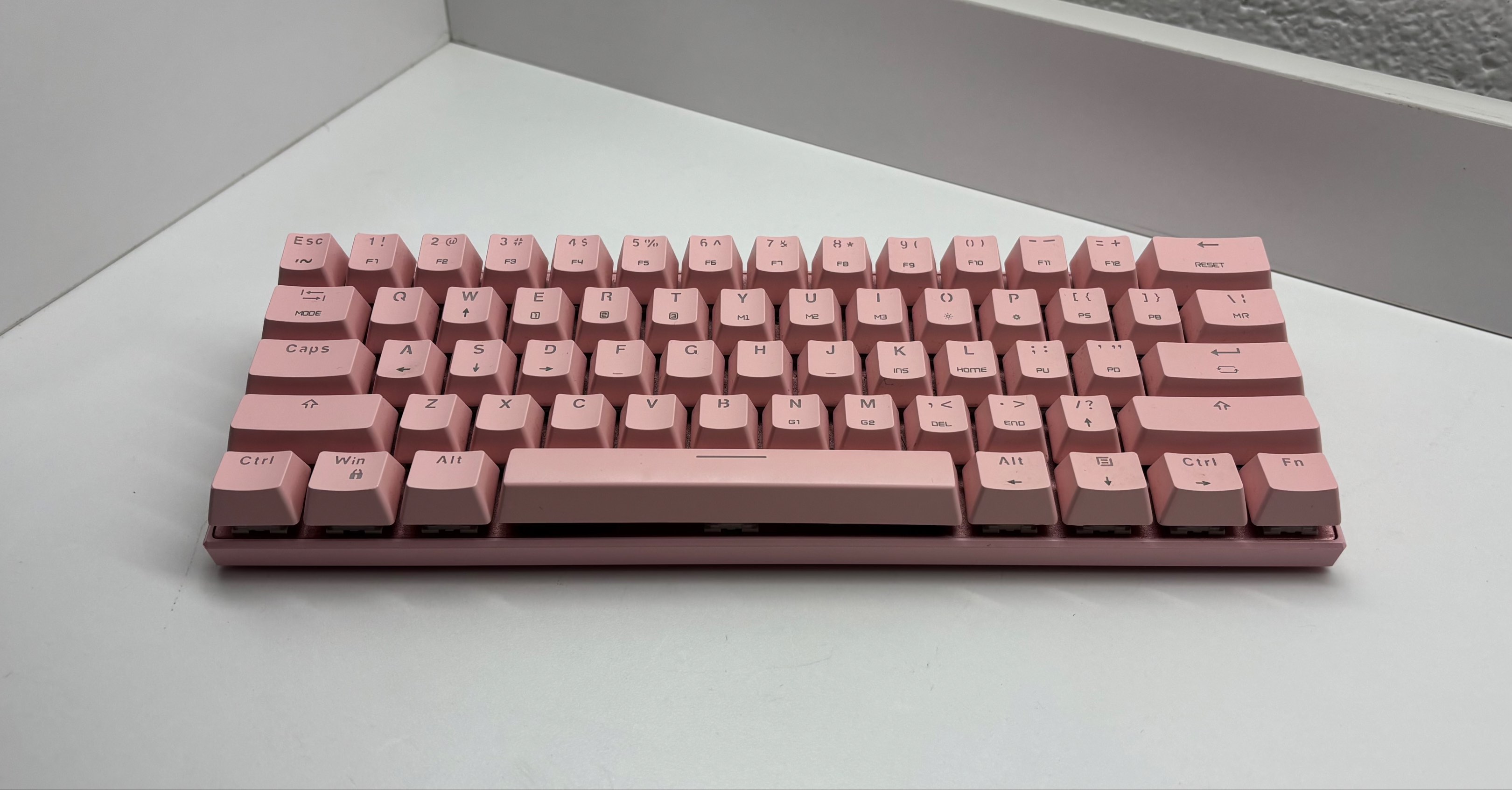 Pink Motorspeed CK62 mechanical keyboard, Computers & Tech, Parts ...