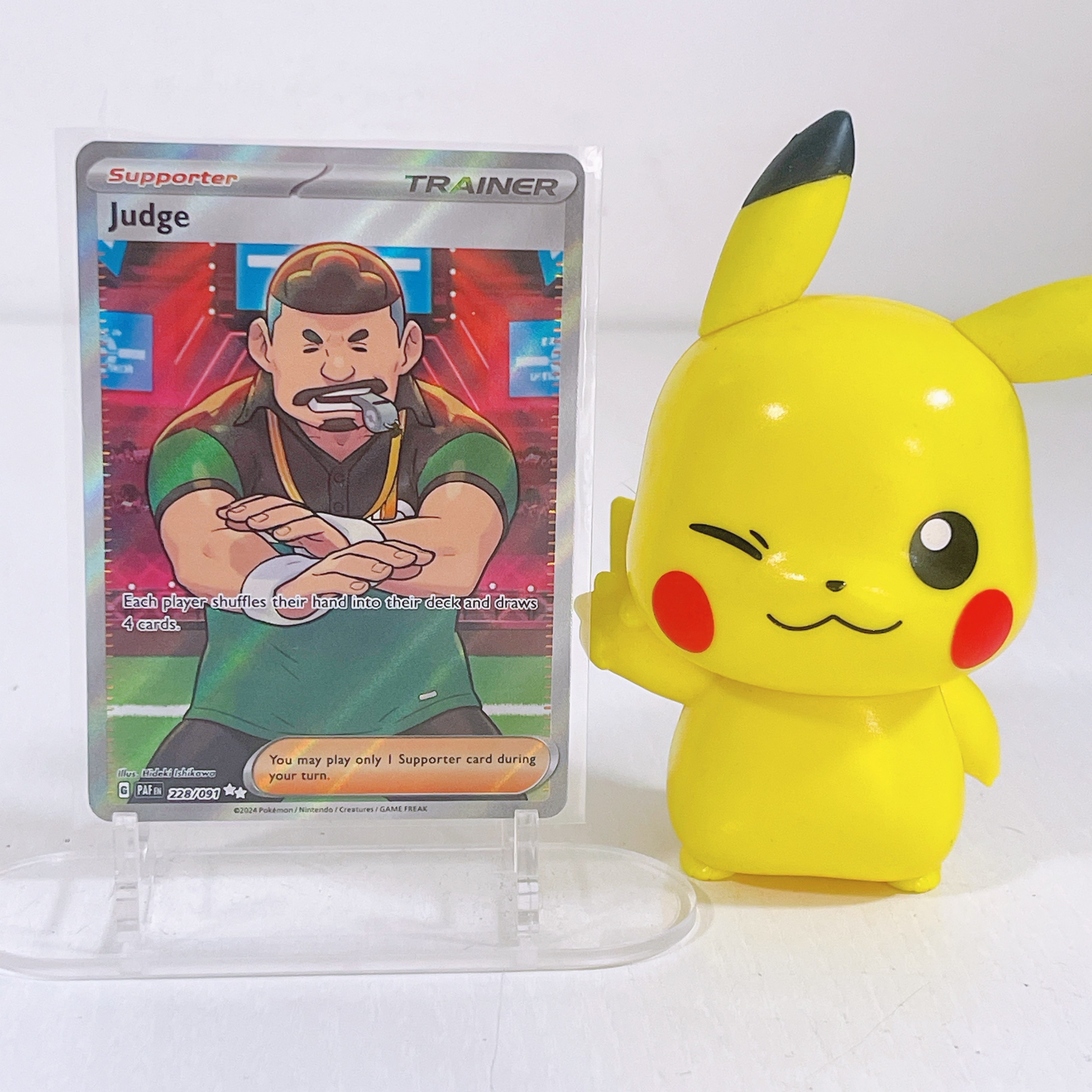 Pokemon Card Game TCG - Scarlet And Violet - Paldean Fates - Judge Full ...