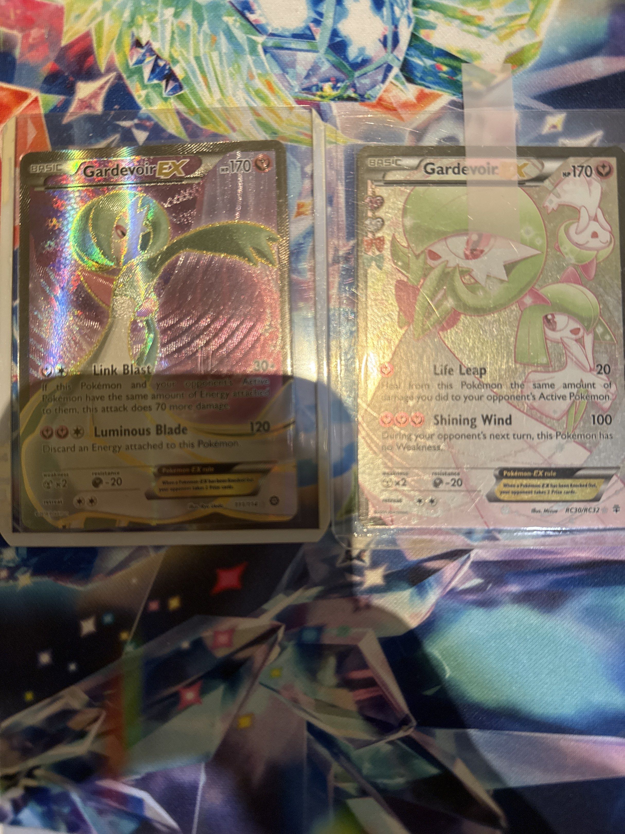 Pokemon Gardevoir EX & Gardevoir, Hobbies & Toys, Toys & Games on Carousell