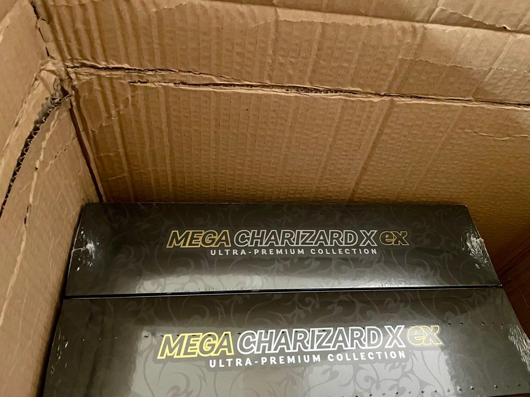 Pokemon Mega Charizard UPC with Acrylic Case, Hobbies & Toys, Toys ...