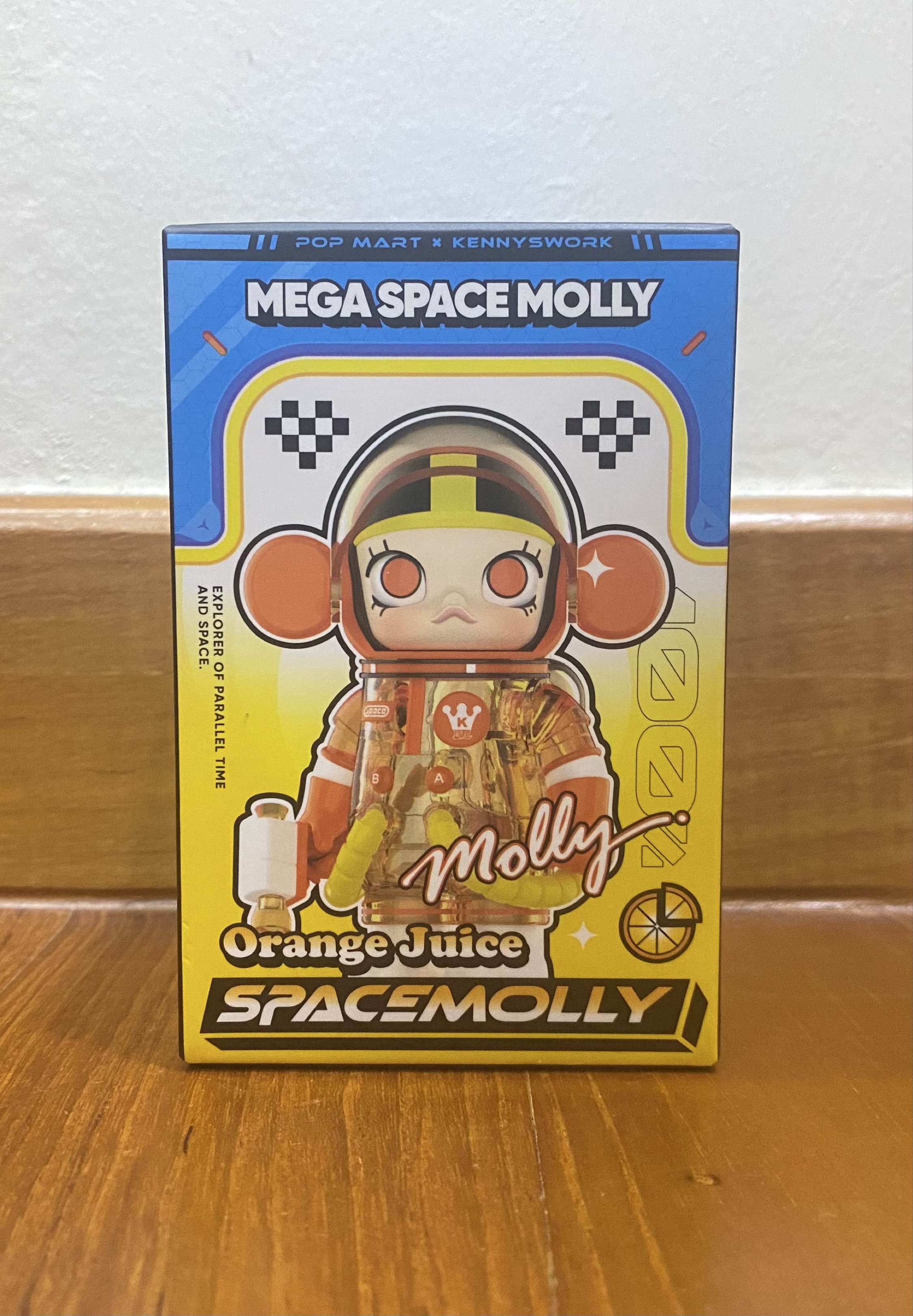 POP MART MEGA SPACE MOLLY Orange Juice, Hobbies & Toys, Toys & Games on ...