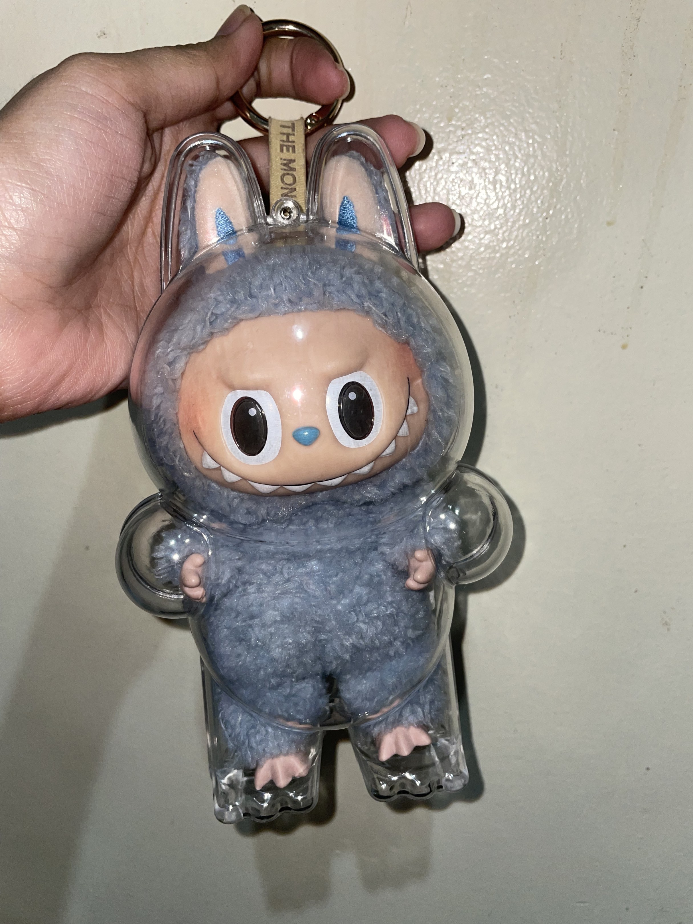 POP MART Original Labubu Exciting Macaron Keychain - Sea Salt Coconut ...