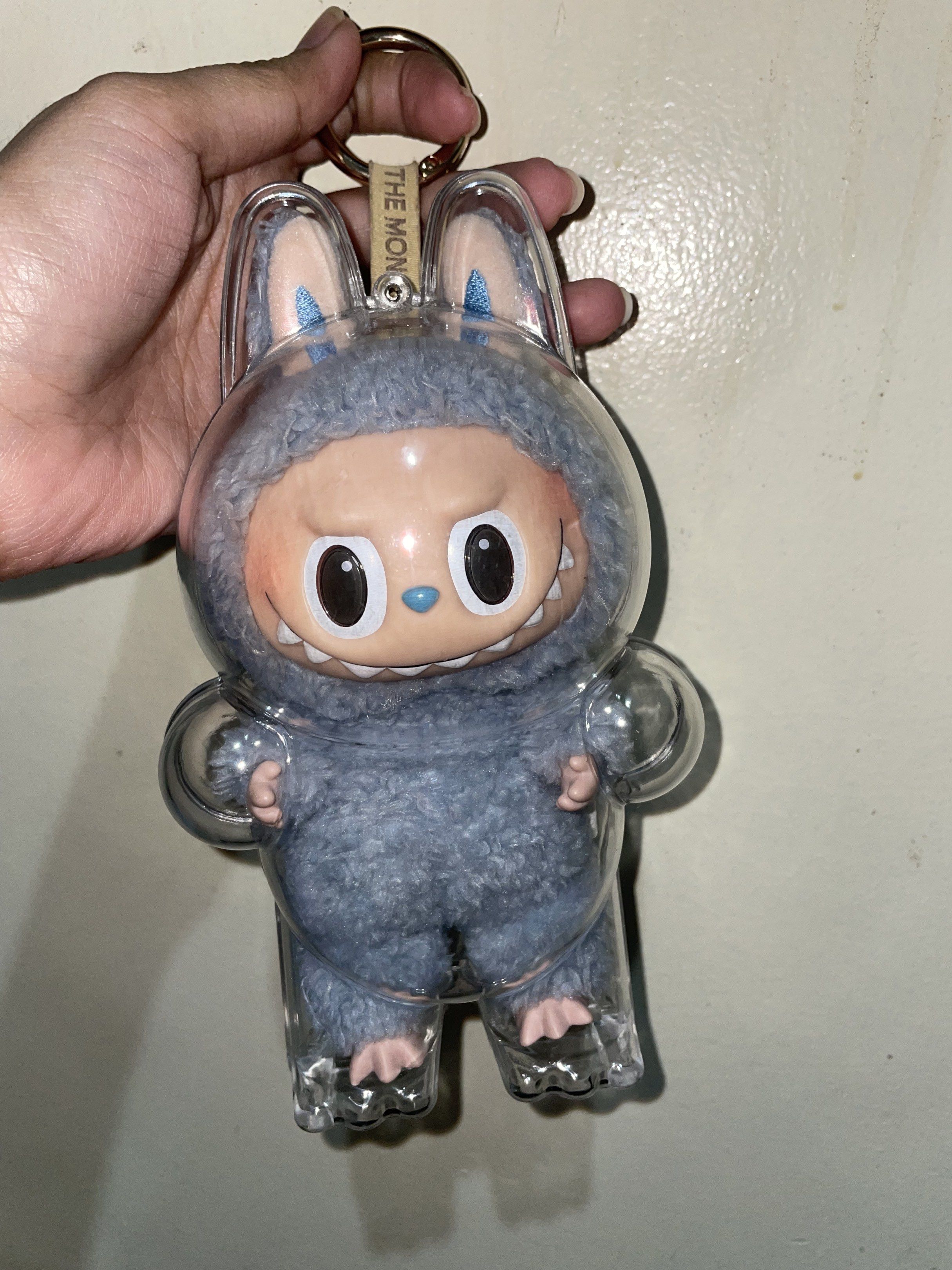 POP MART Original Labubu Exciting Macaron Keychain - Sea Salt Coconut ...