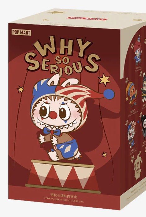 POP MART Why So Serious? Sliver Mist Clown Figure, Hobbies & Toys, Toys ...