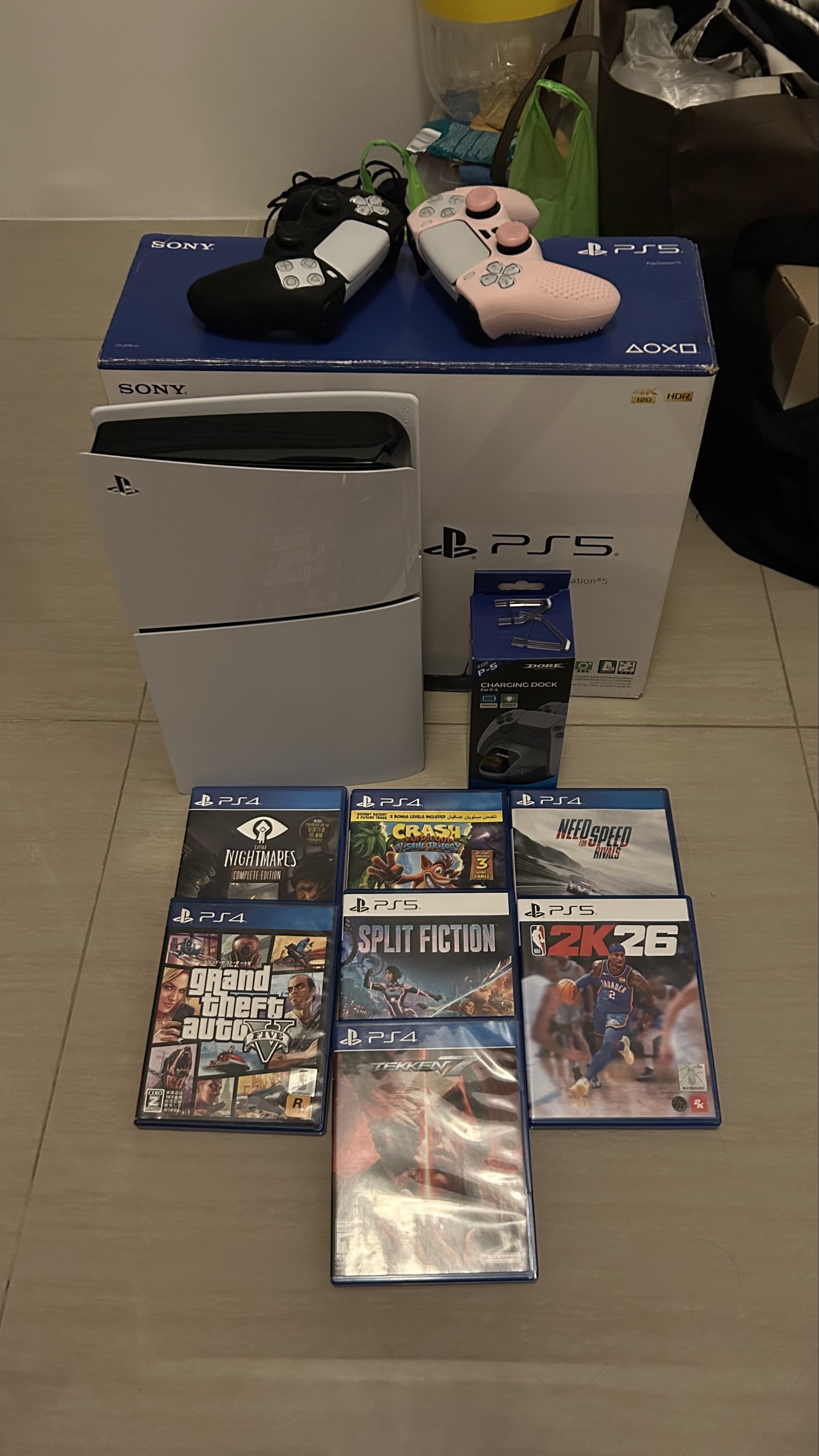 PS5 Slim - Disk & Digital 1TB, Video Gaming, Video Game Consoles ...