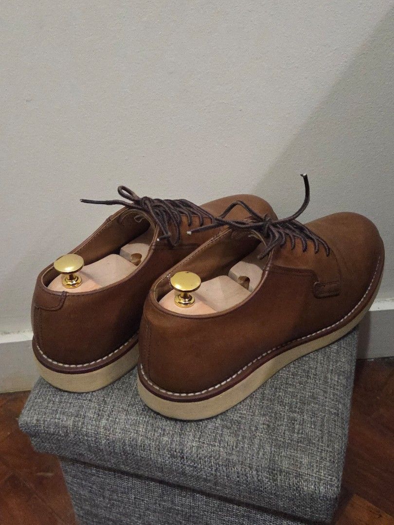 Red Wing Shoes 3101 Postman Amber Harness, Men's Fashion, Footwear ...