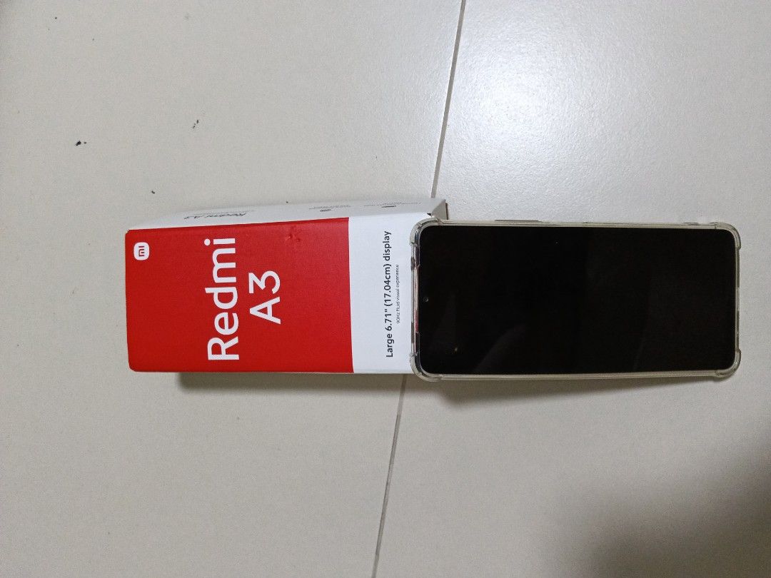 Redmi A3 Midnight Black 4GB RAM 128GB ROM, Mobile Phones & Gadgets ...