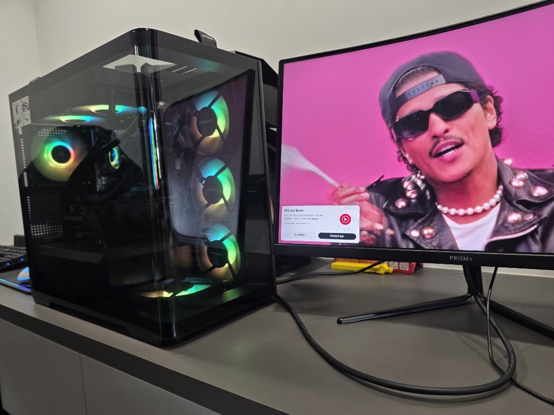 RTX 4060 Pc + monitor, Computers & Tech, Desktops on Carousell