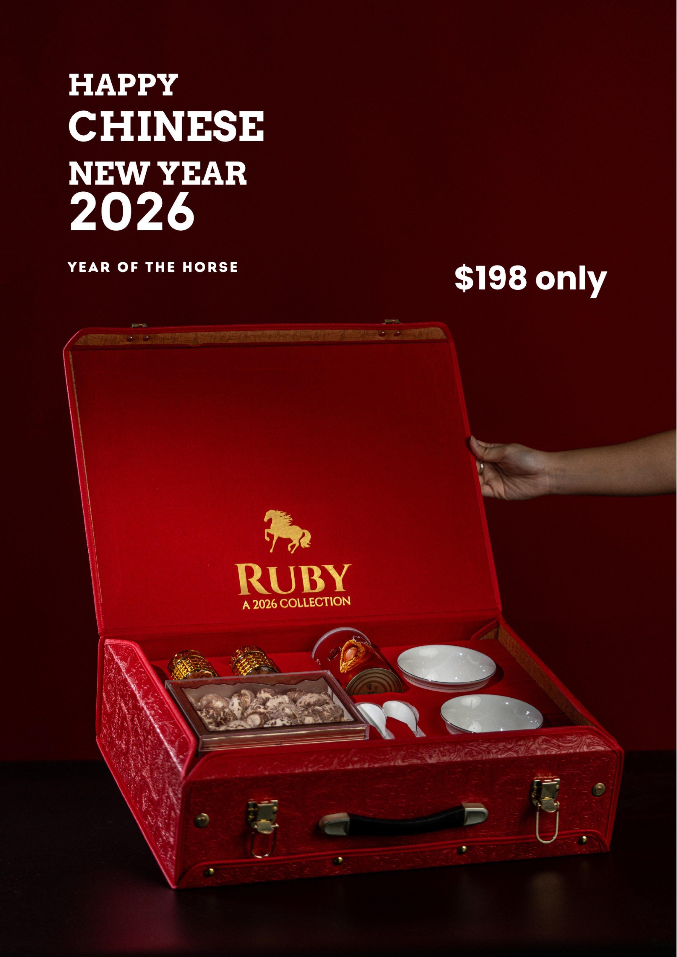 Ruby Chinese New Year 2026 Gift Set, Food & Drinks, Gift Baskets ...
