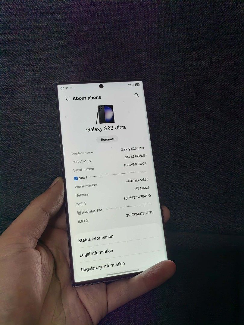 Samsung S23 Ultra Black 256GB, Mobile Phones & Gadgets, Mobile Phones ...