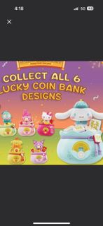 Sanrio Characters Lucky Coin Bank , Hobbies & Toys, Toys & Games on ...